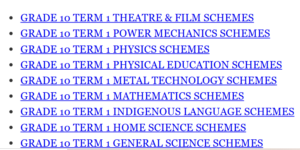 GRADE 10 MATHEMATICS SCHEMES OF WORK FOR TERM 1 - Education News Hub