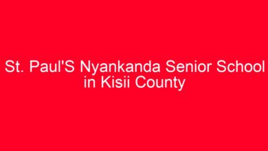 St. Paul'S Nyankanda Senior School’s Principal Archives - Education ...