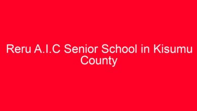 Reru A.I.C Senior School’s Principal Archives - Education News Hub