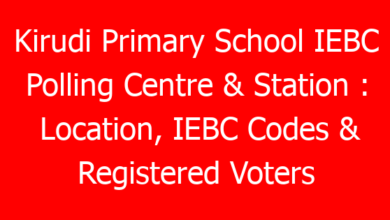 Kidongo Primary School IEBC Polling Centre & Station : Location, IEBC ...