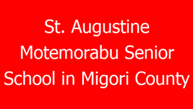 St. Augustine Motemorabu Senior School’s Contacts Archives - Education ...