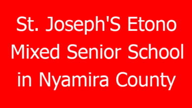St Joseph'S Etono Mixed Senior School’s Cluster Archives - Education ...
